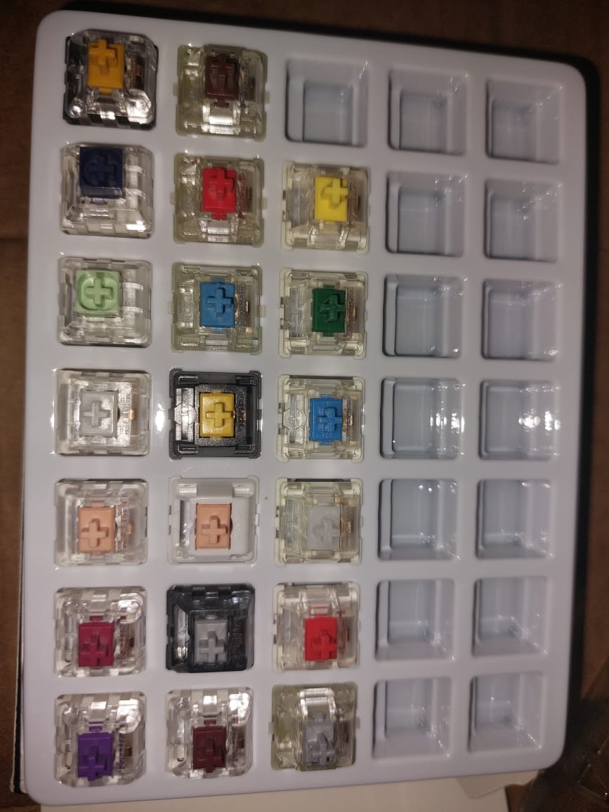Assorted Mechanical Switches Sampler Pack | Mechanical Keyboards ...