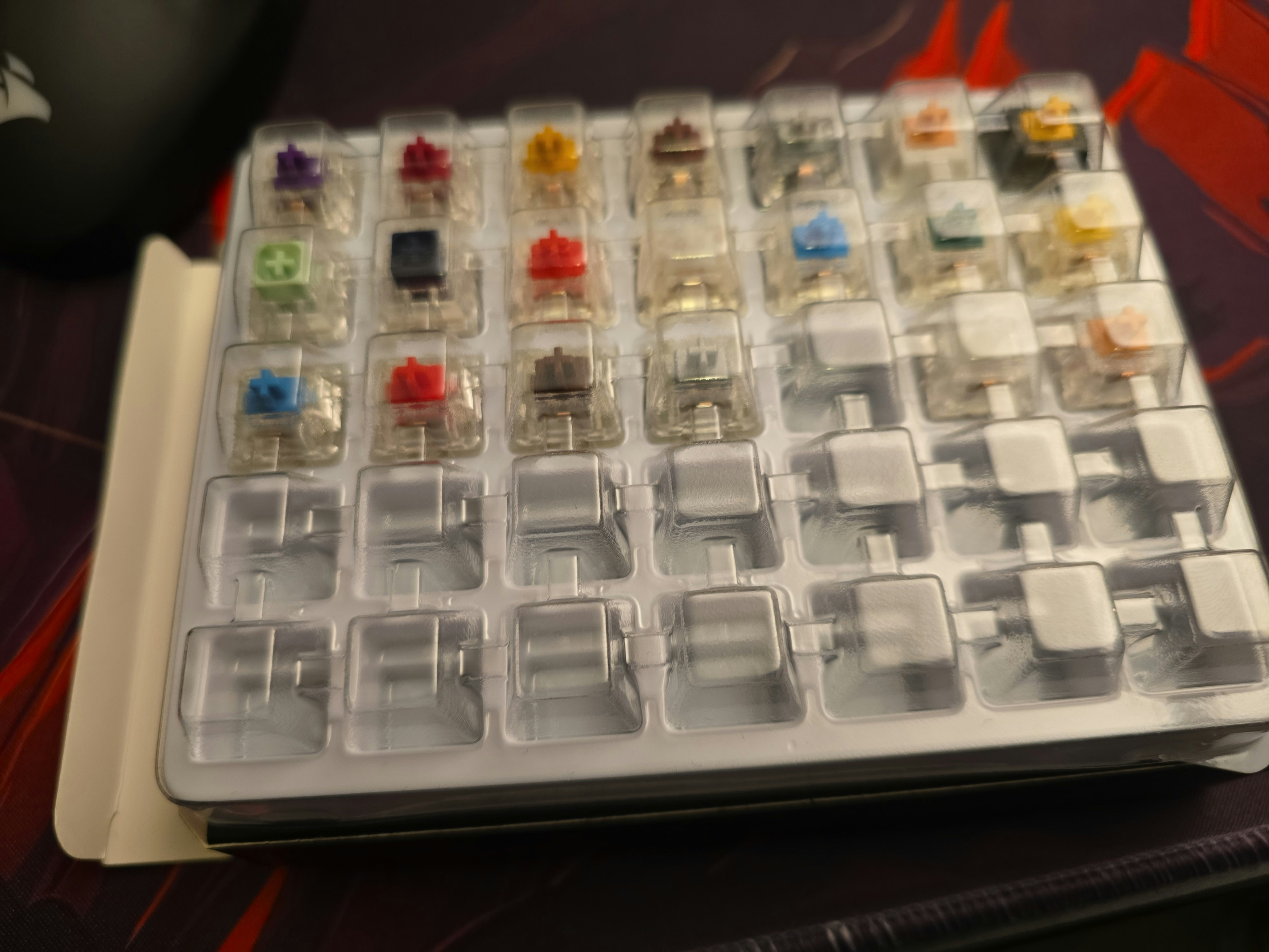 Assorted Mechanical Switches Sampler Pack | Mechanical Keyboards ...