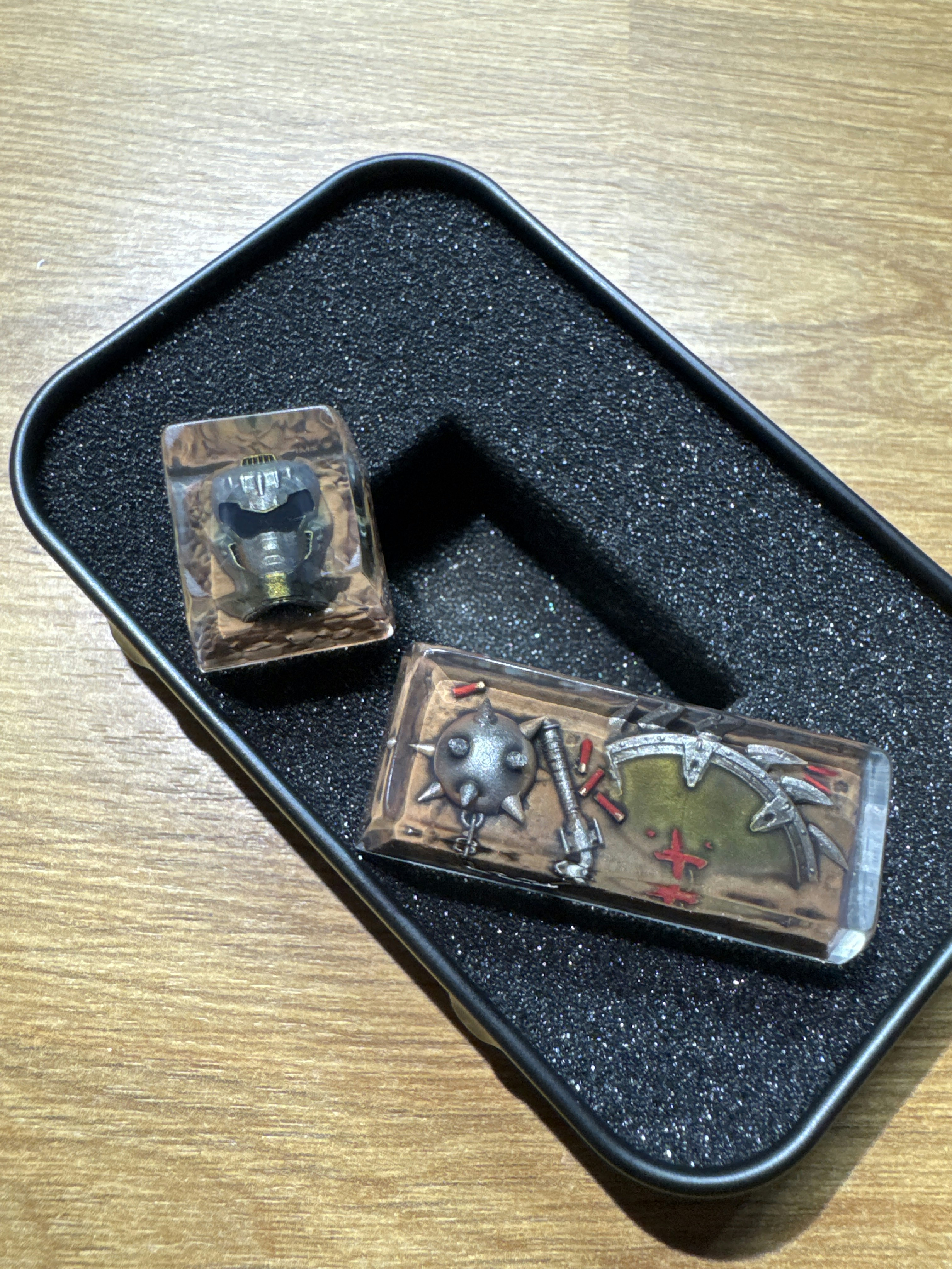 Drop + DOOM™: The Dark Ages Slayer's Arsenal Artisan Keycap ...