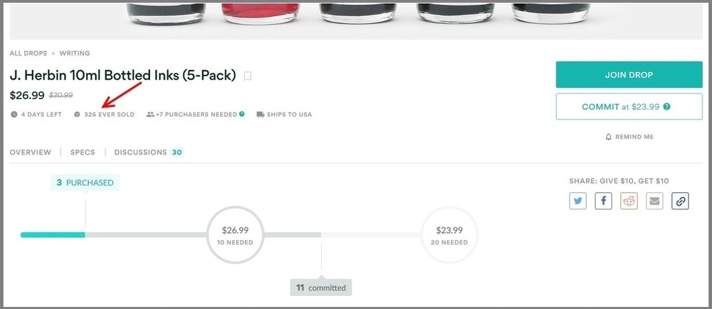 The Drop Progress Bar