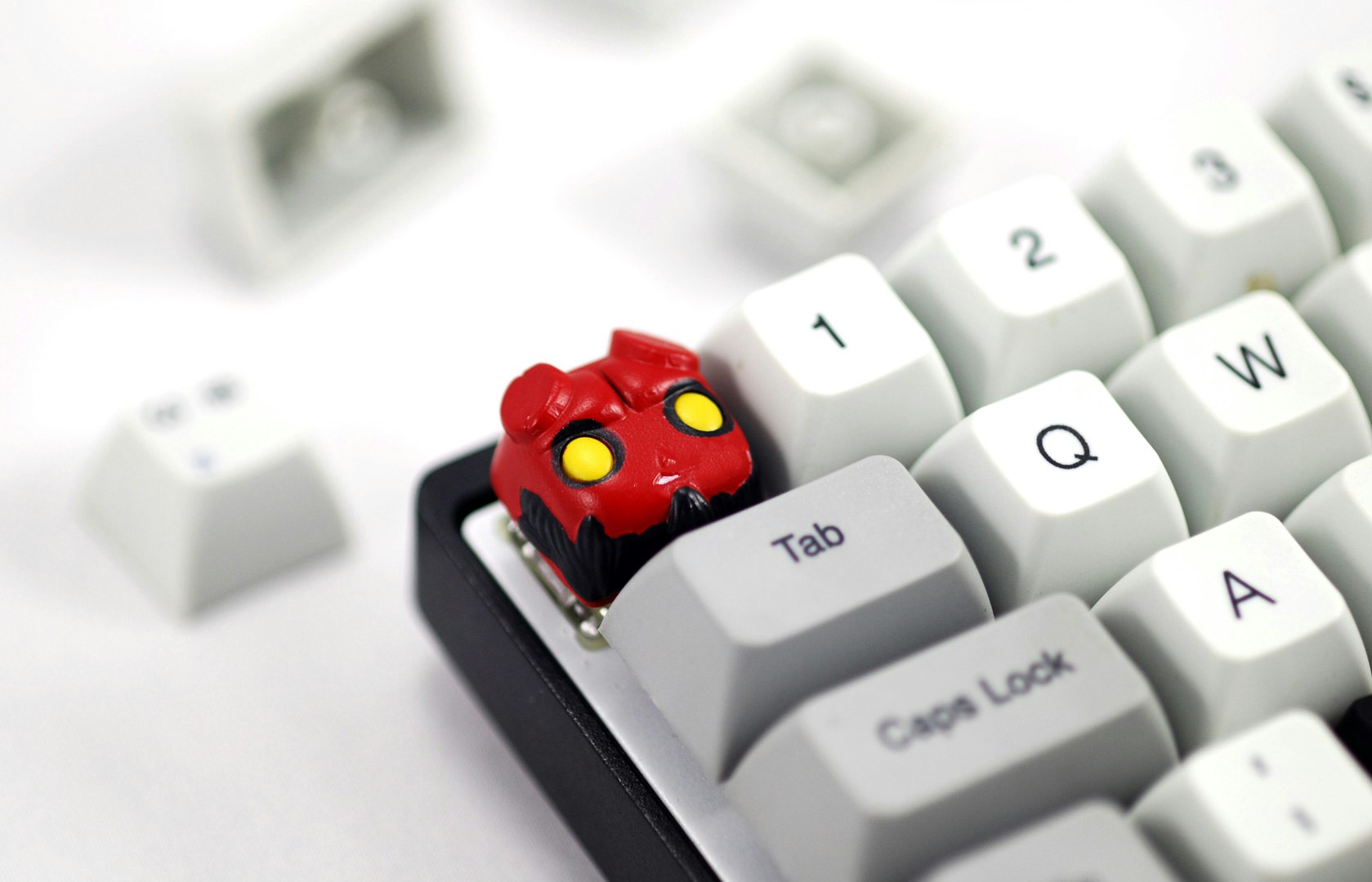 Cute Hellboy Keycap | Drop