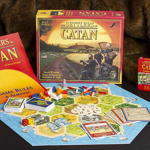 Settlers of Catan Board Game Bundle | Drop