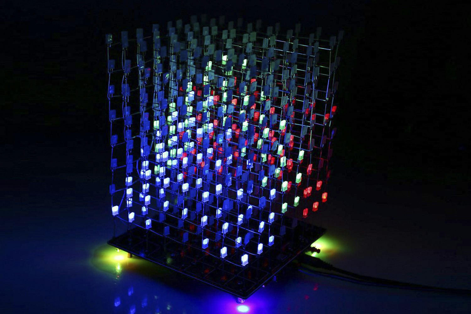 3D LED RGB DIY Light Cube Kit | Dev Kits | Drop
