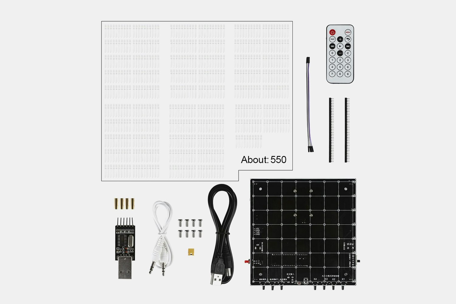 3D LED RGB DIY Light Cube Kit | Dev Kits | Drop