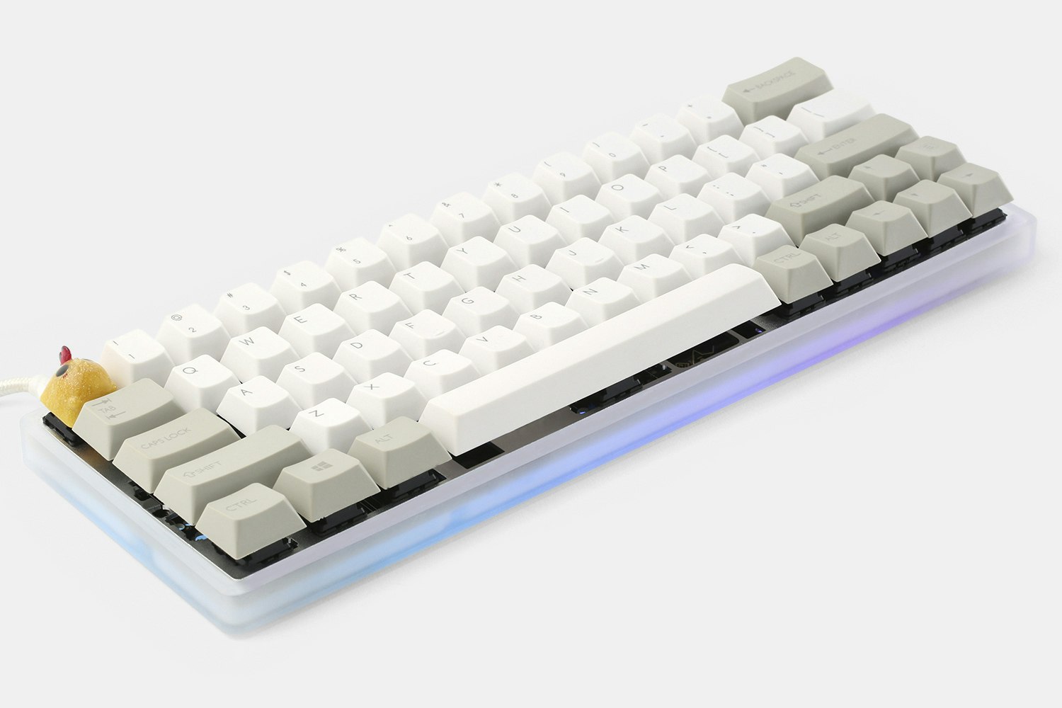 60% Frosted Acrylic Mechanical Keyboard Case | Mechanical Keyboards ...