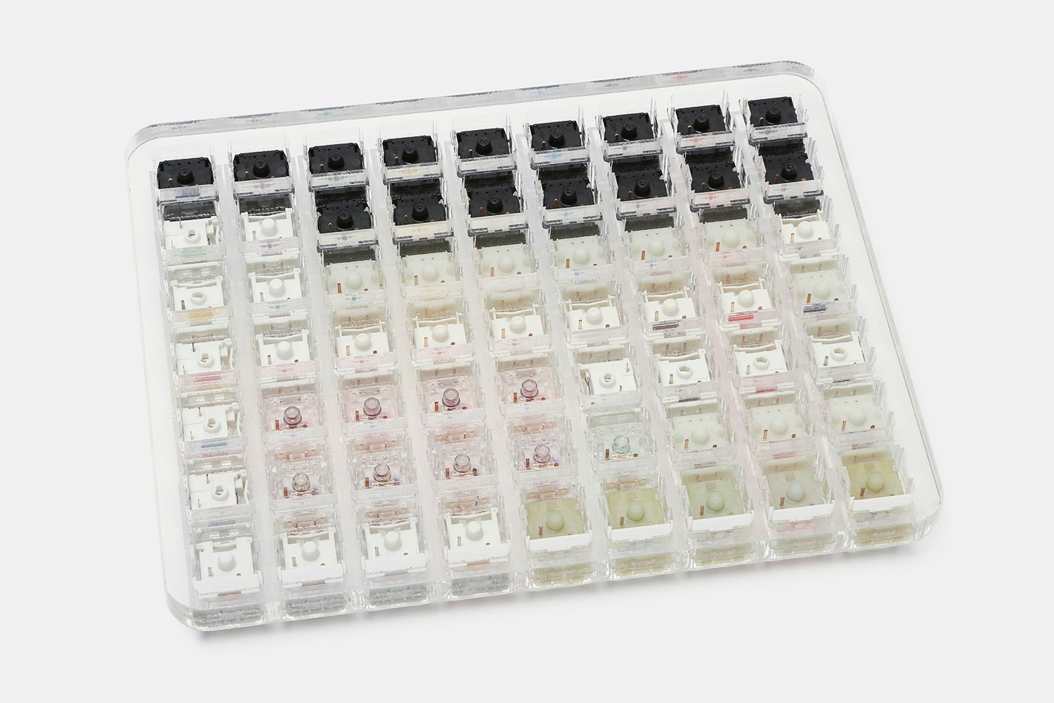 Super Switch Tester | 63 Different Mechanical Keyboard Switches | Drop
