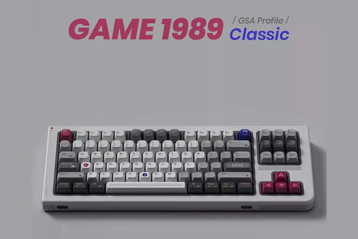 80Retros Game 1989 GSA-Profile Keycap Set | Mechanical Keyboards ...