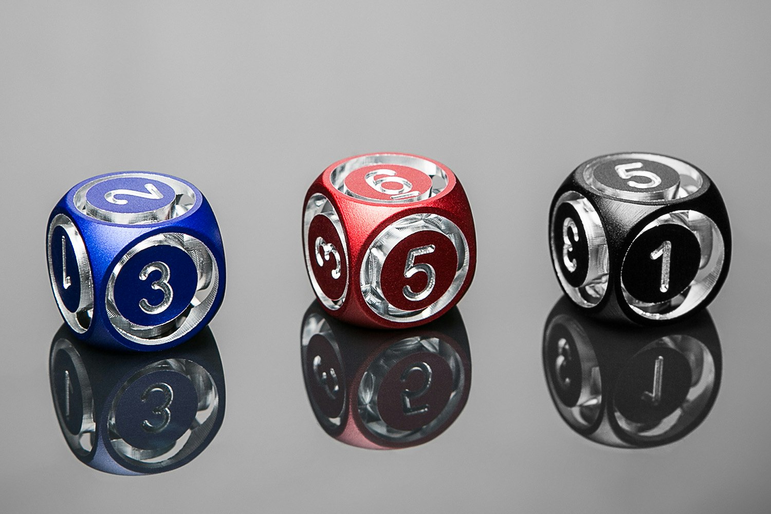Precision Metal Polyhedral Dice Set | Dice | Drop