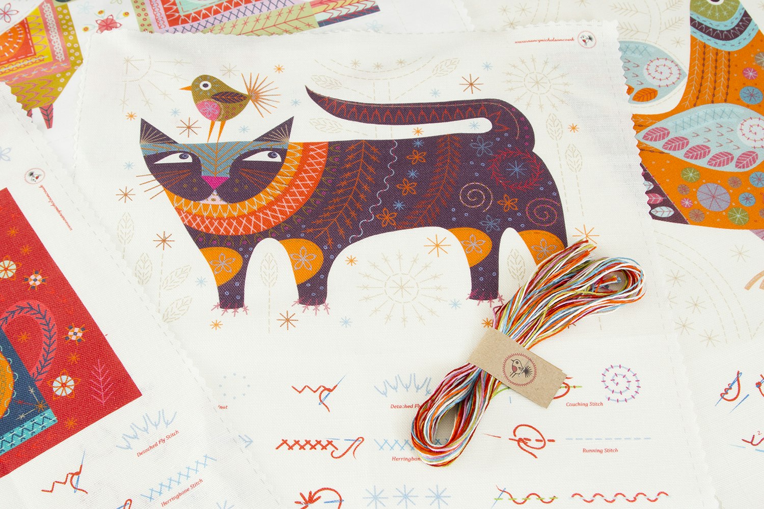 Nancy Nicholson Embroidery Kit Drop