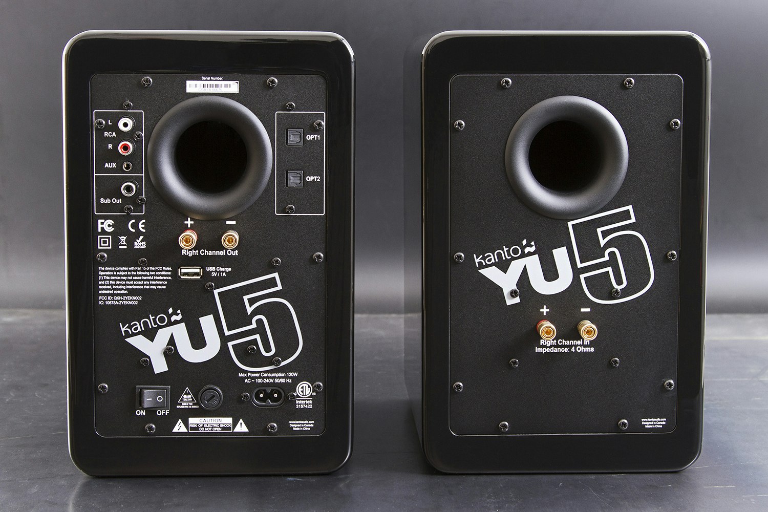 Kanto YU5 Speaker System | Audiophile | Speakers | Powered Speakers | Drop