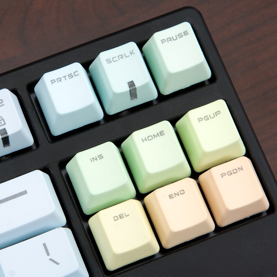 Keycool Rainbow Keycaps | Mechanical Keyboards | TKL Mechanical ...
