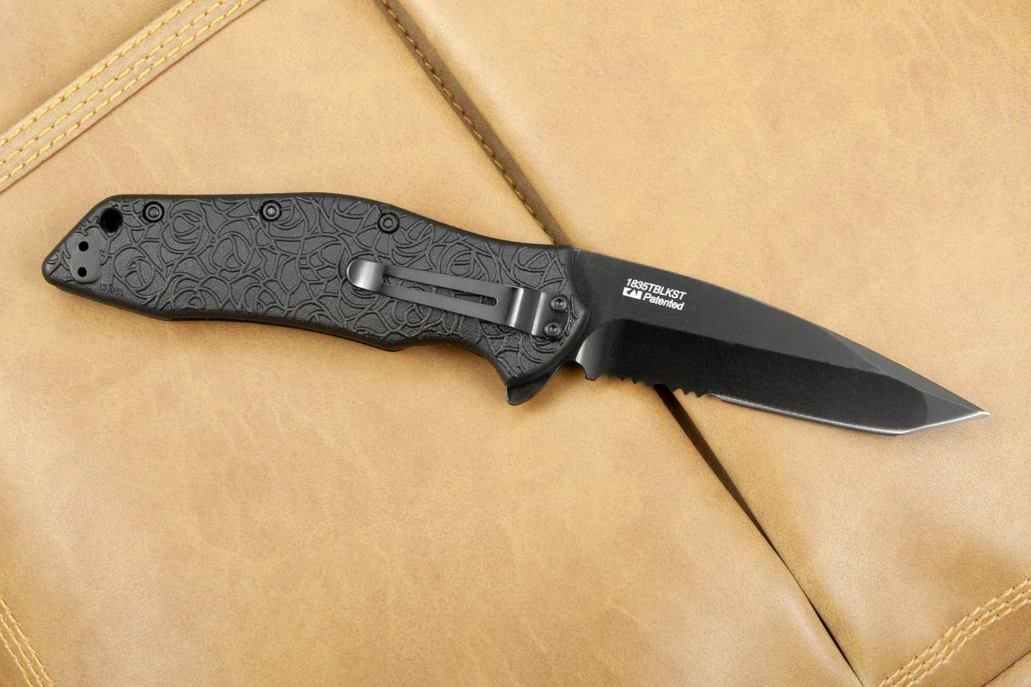 Kershaw Kuro Black Knife | Knives | Folding Knives | Drop