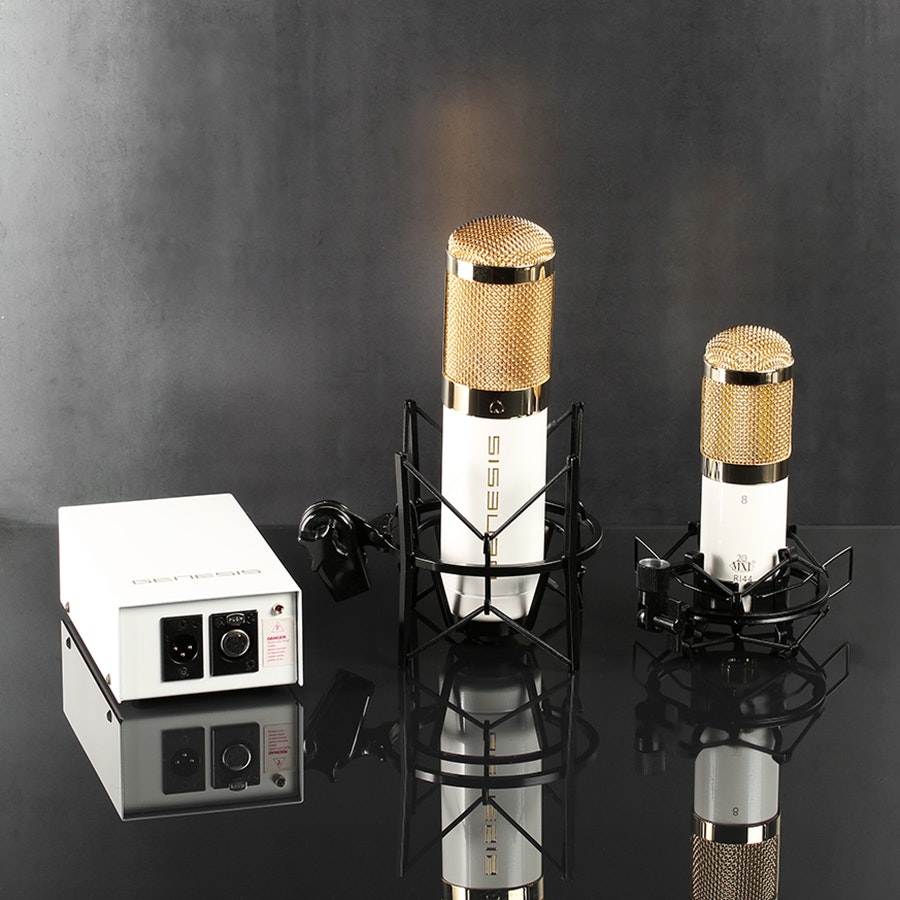 Genesis amplifier with microphone