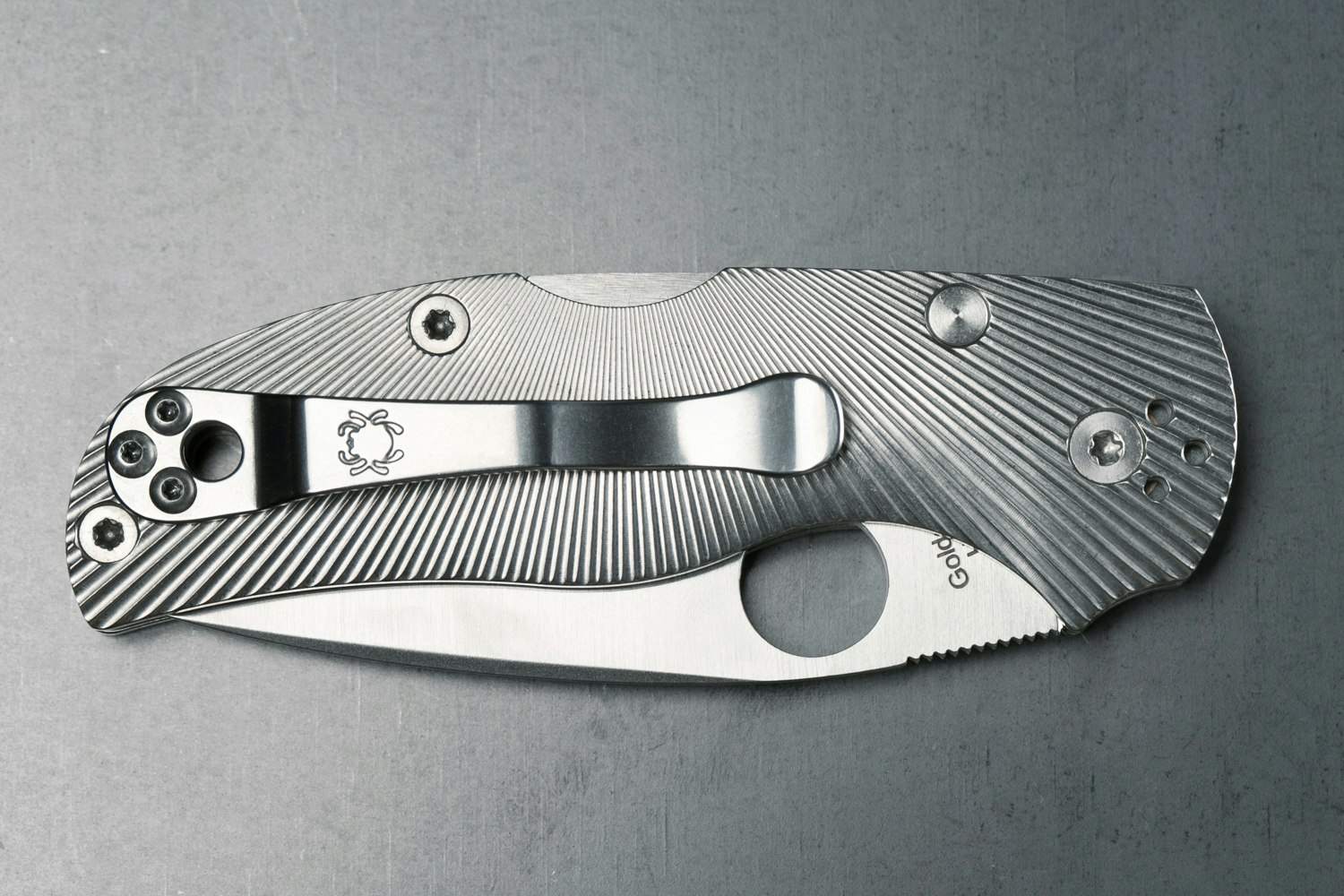 Spyderco Native 5 Fluted Titanium | Knives | Folding Knives | Drop