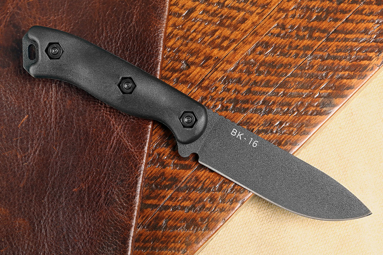 KA-BAR Becker BK16 Short Drop Point Survival Knife | Knives | Fixed ...