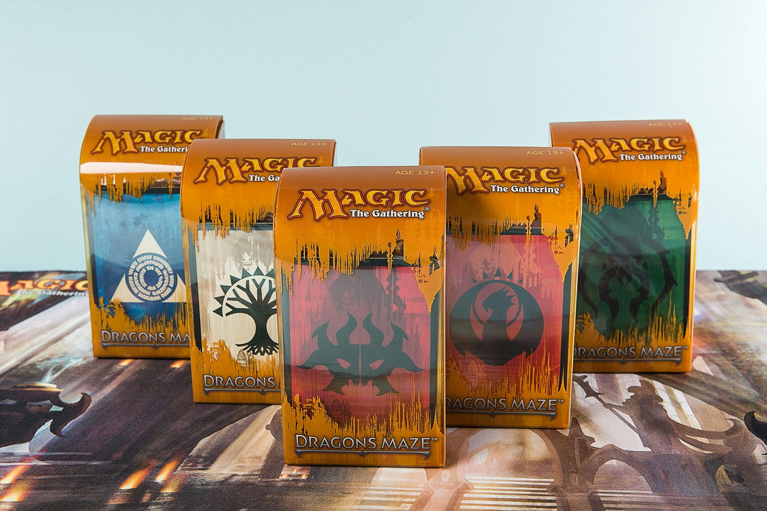 Dragon's Maze Prerelease Kit (5-Pack) | MTG | MTG Packs | Drop