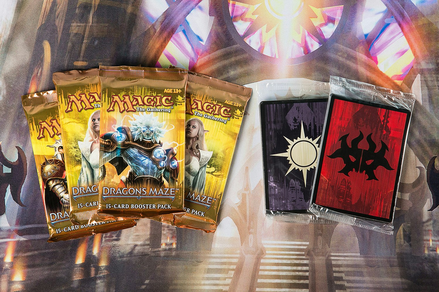 Dragon's Maze Prerelease Kit (5-Pack) | MTG | MTG Packs | Drop