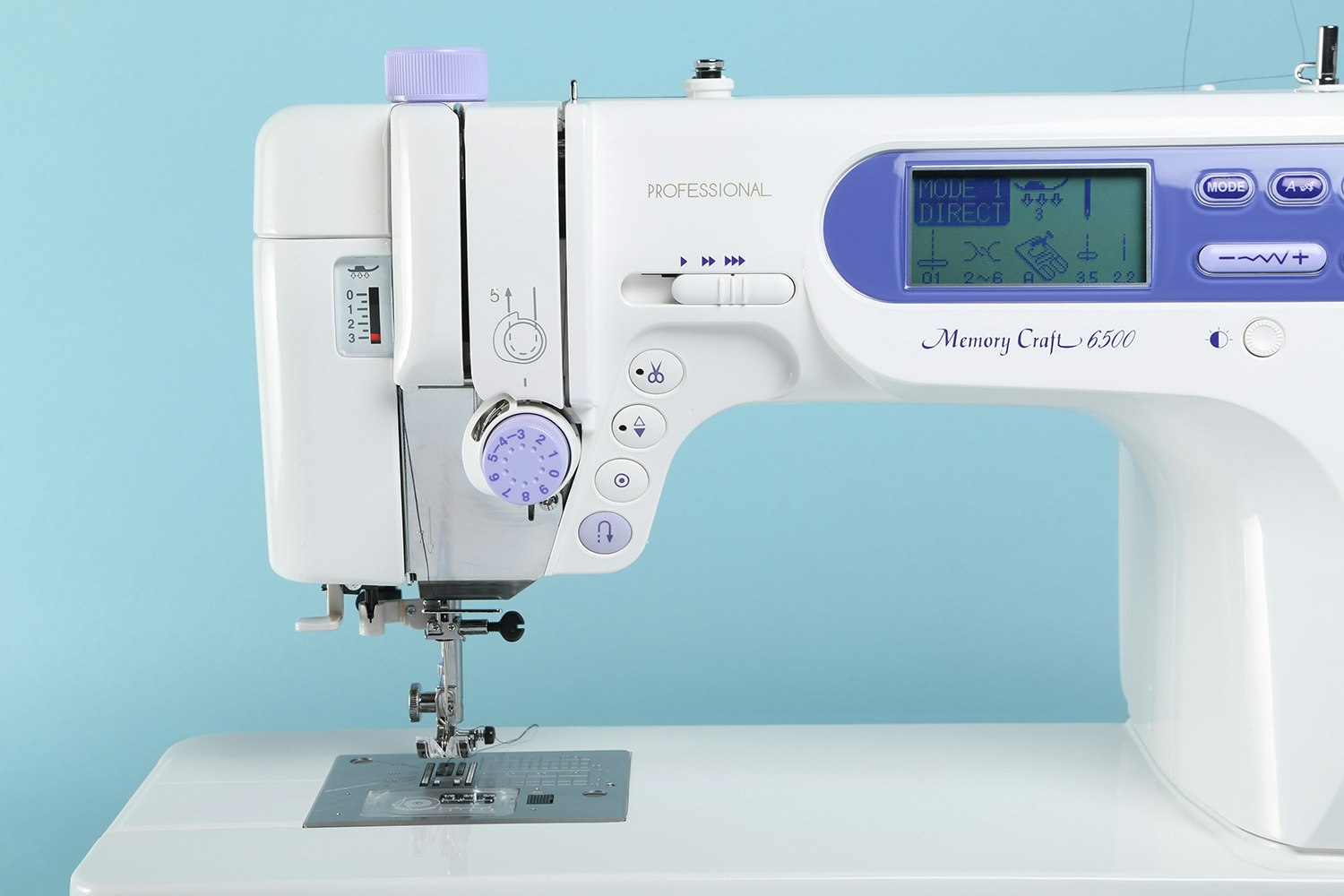 Janome Memory Craft 6500P and Sew Steady Table | Sewing Machines | Drop