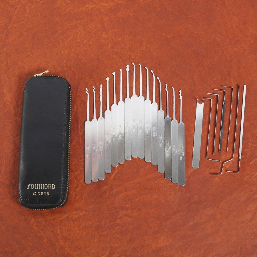 SouthOrd 21/22 Piece Lockpick Set | Lock Picks | Drop