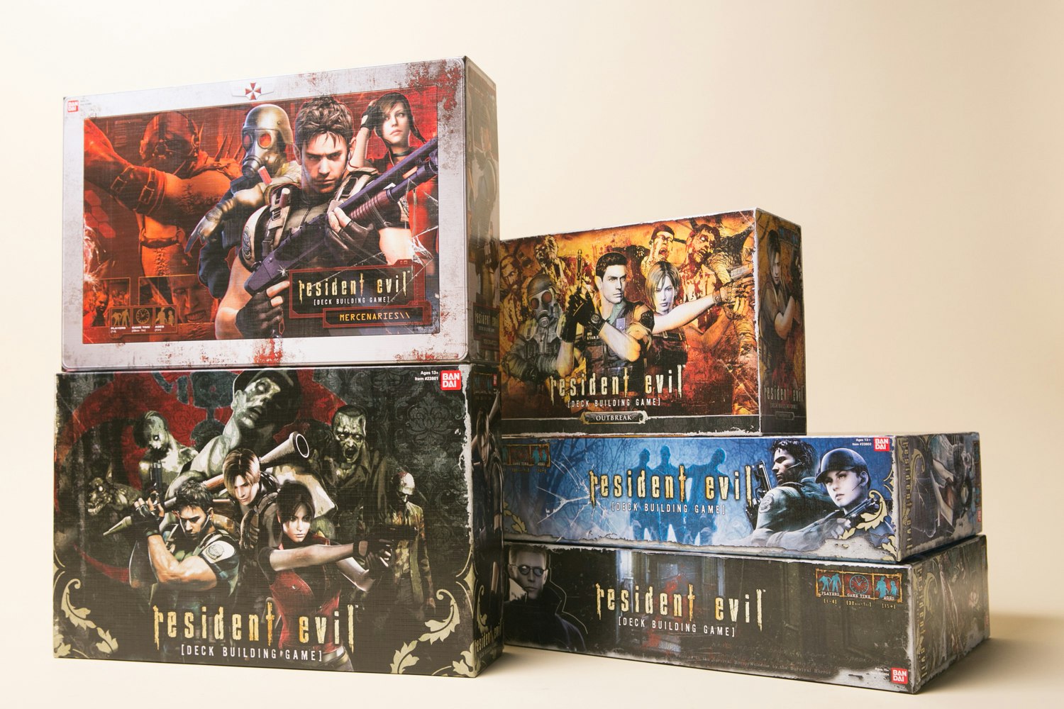 Resident Evil Deck Building Game Bundle | Board Games | Drop