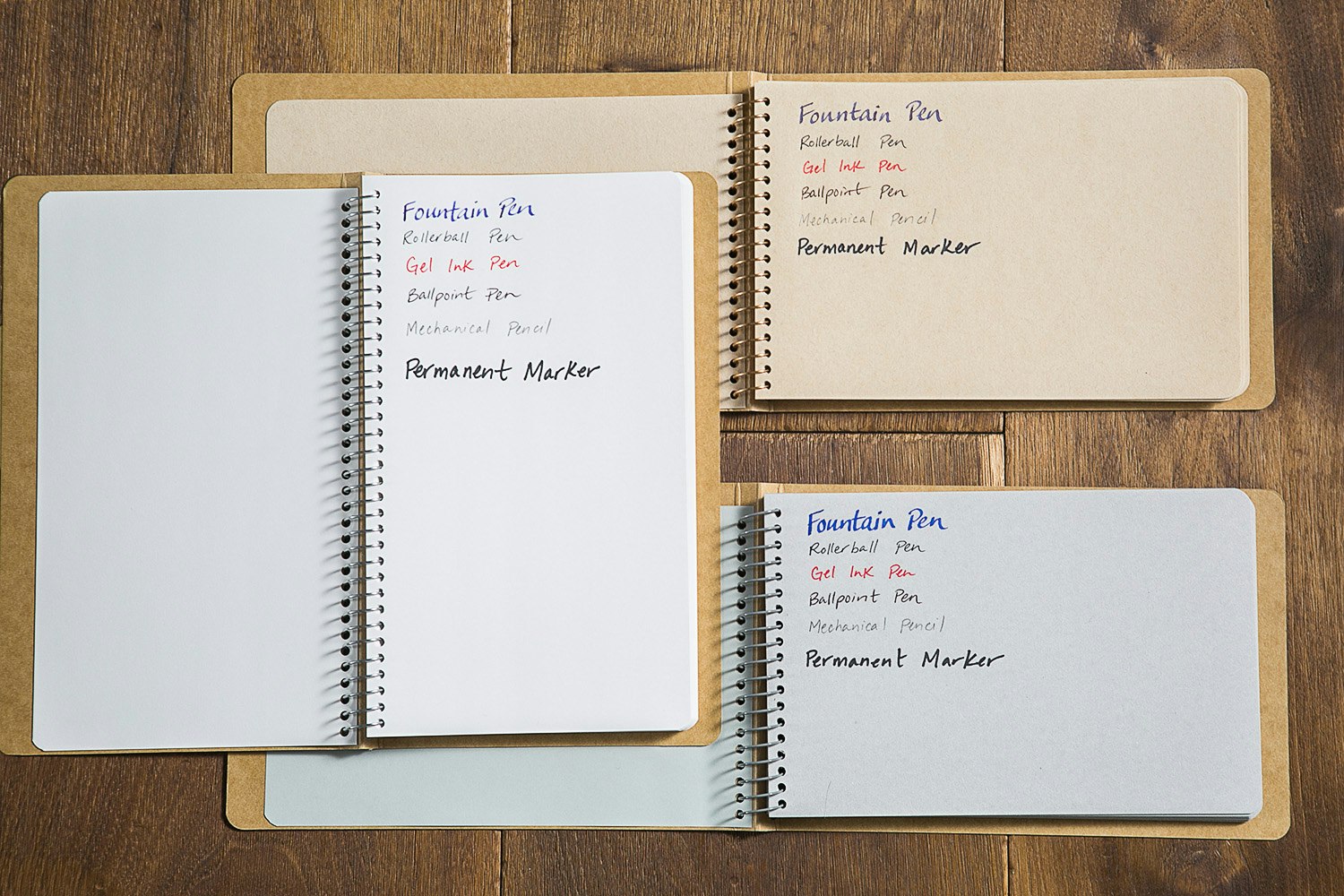 Midori Spiral Notebook (4-Pack) | Paper | Drop