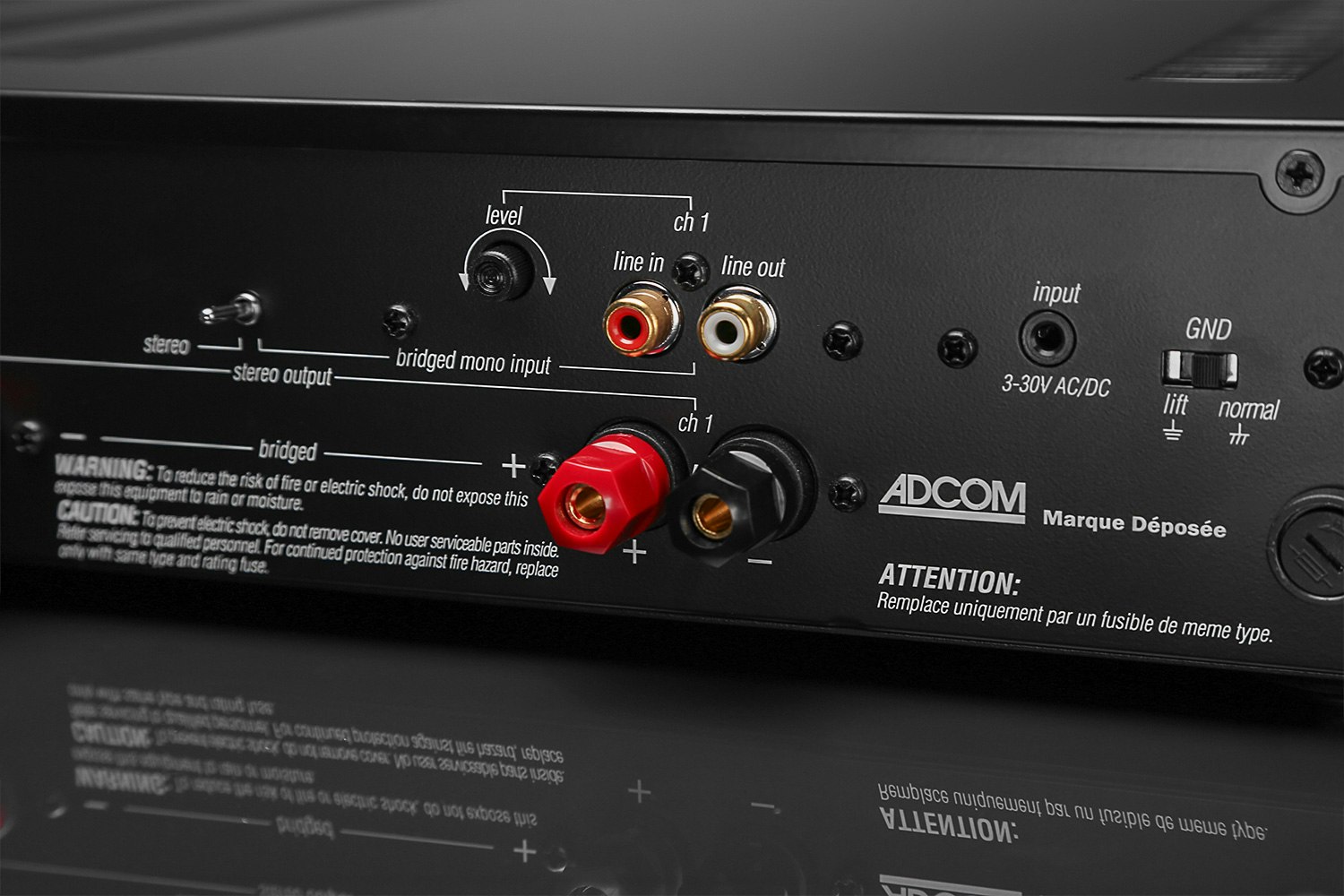 Adcom GFA-6002 Stereo Power Amplifier | Audiophile | Drop