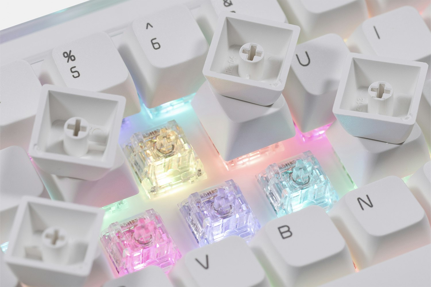 Ajazz FirstBlood B67 Transparent Mechanical Keyboard | Mechanical ...