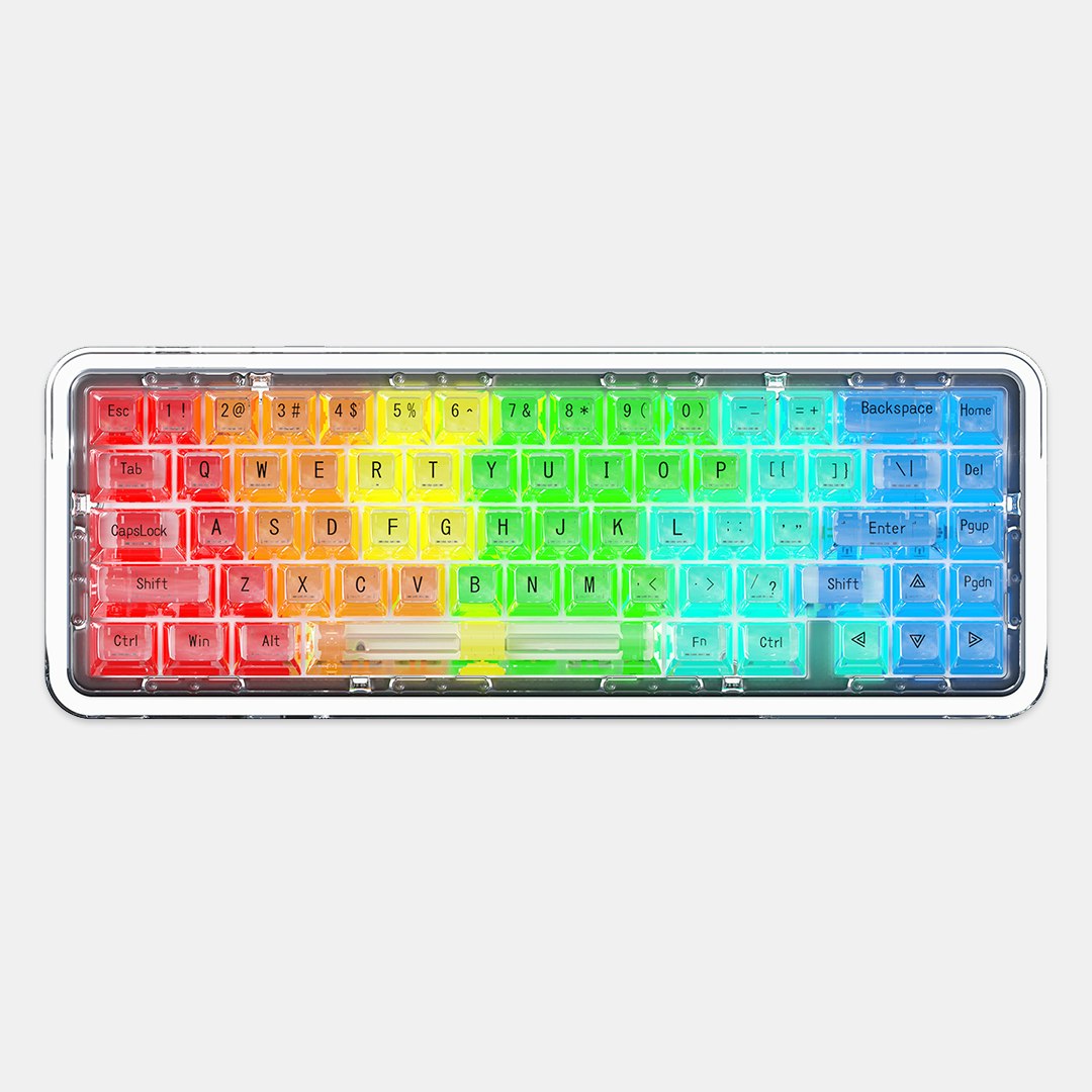 Ajazz FirstBlood B67 Transparent Mechanical Keyboard | Mechanical ...