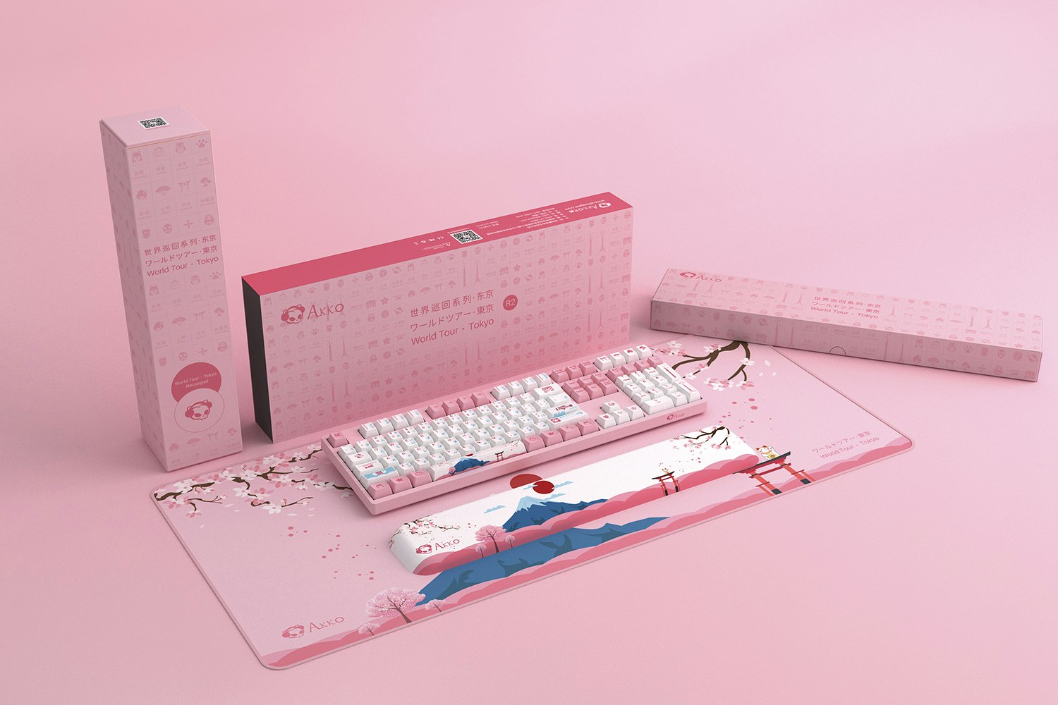 AKKO Tokyo World Series Mechanical Keyboard Suite | Price & Reviews | Drop