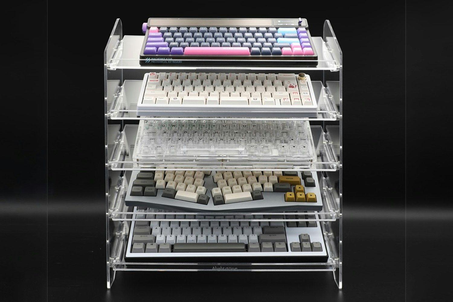 Alightstone Acrylic Keyboard Display Stand | Battlestations | Desk ...