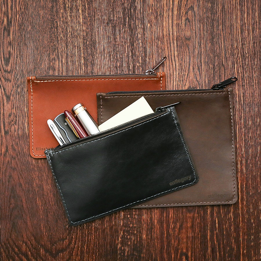 Allegory Leather Pen Pouch | Storage | Drop
