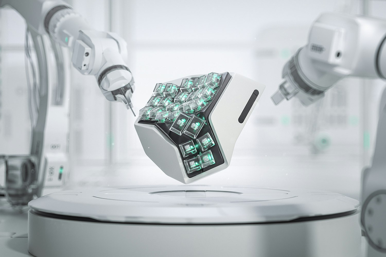 Angry Miao HATSU Wireless Split Ergonomic Keyboard | Mechanical ...