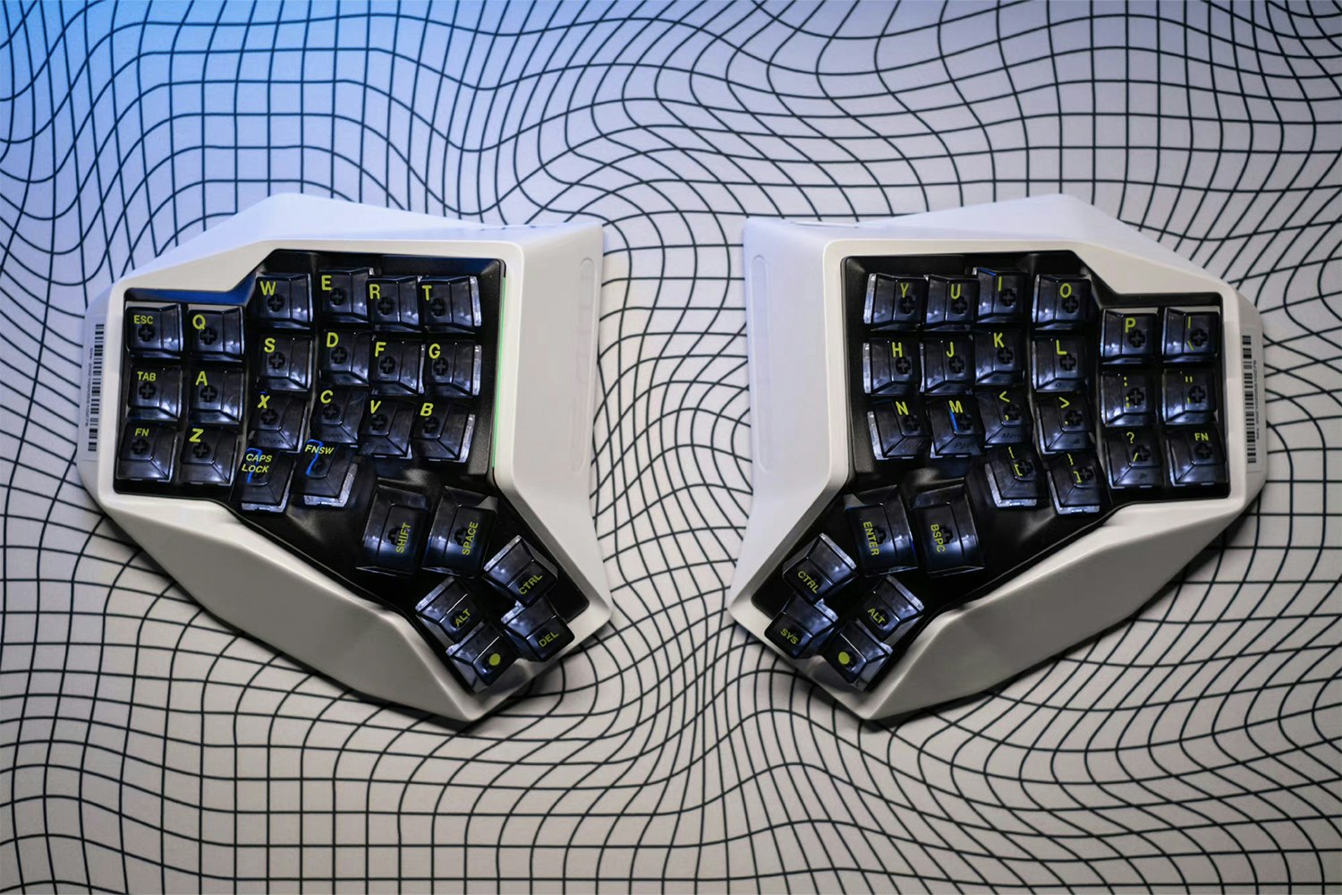 Angry Miao HATSU Wireless Split Ergonomic Keyboard | Mechanical ...