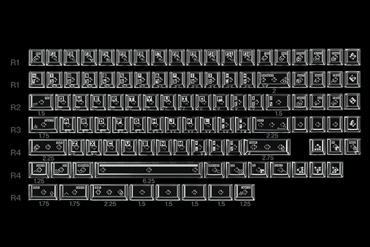 Angry Miao x Tegic [Emergence] Transparent Keycaps | Mechanical ...