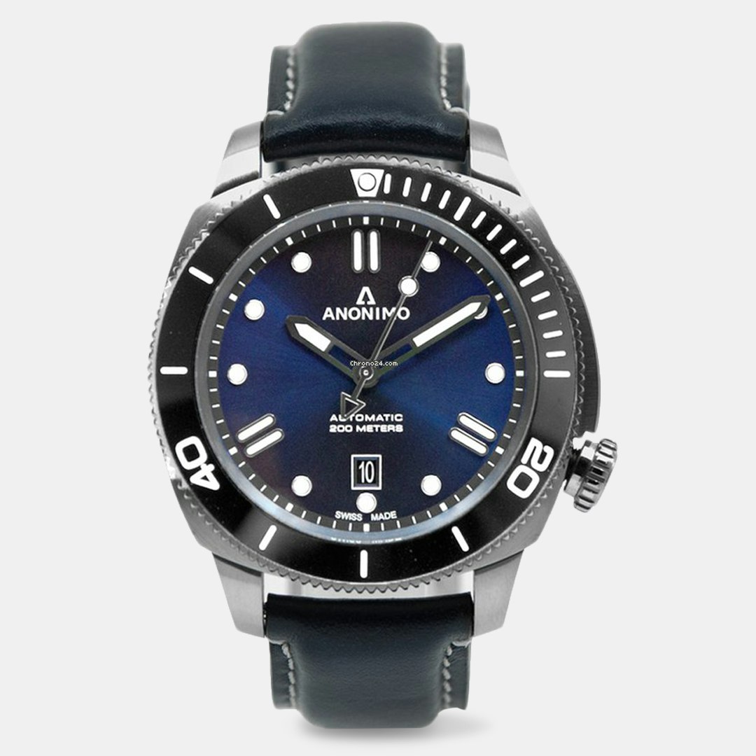 Anonimo Nautilo Automatic Watch Details | Watches | Dive Watches | Drop