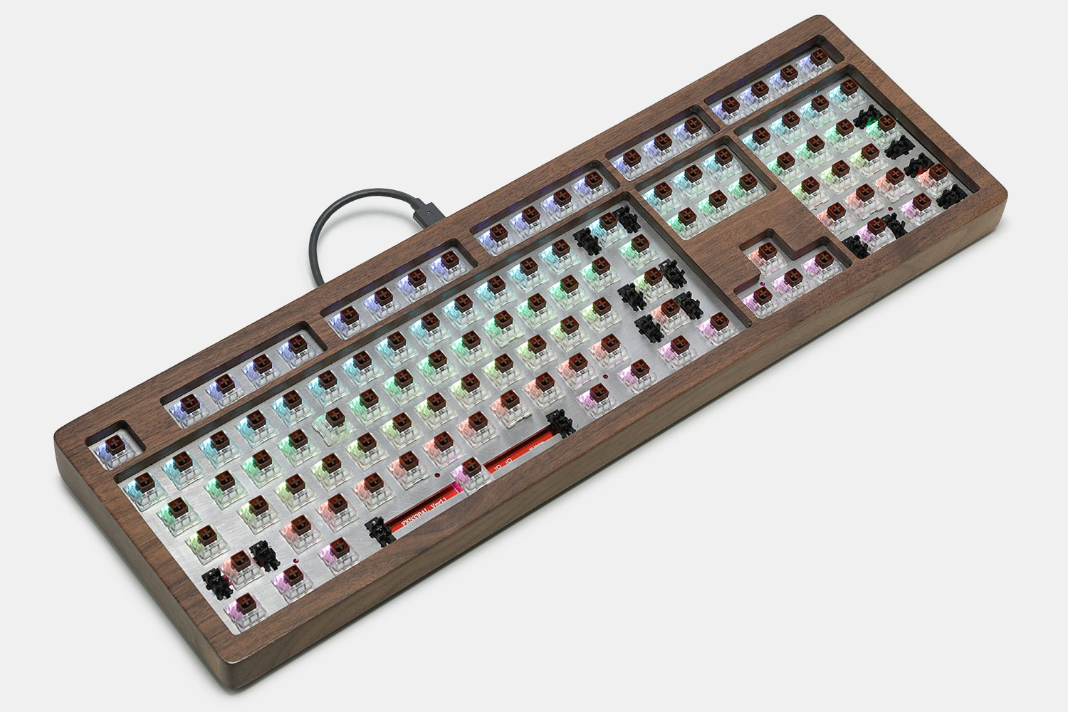 AoPo AP108 Wooden Mechanical Keyboard Kit | Mechanical Keyboards | Full ...