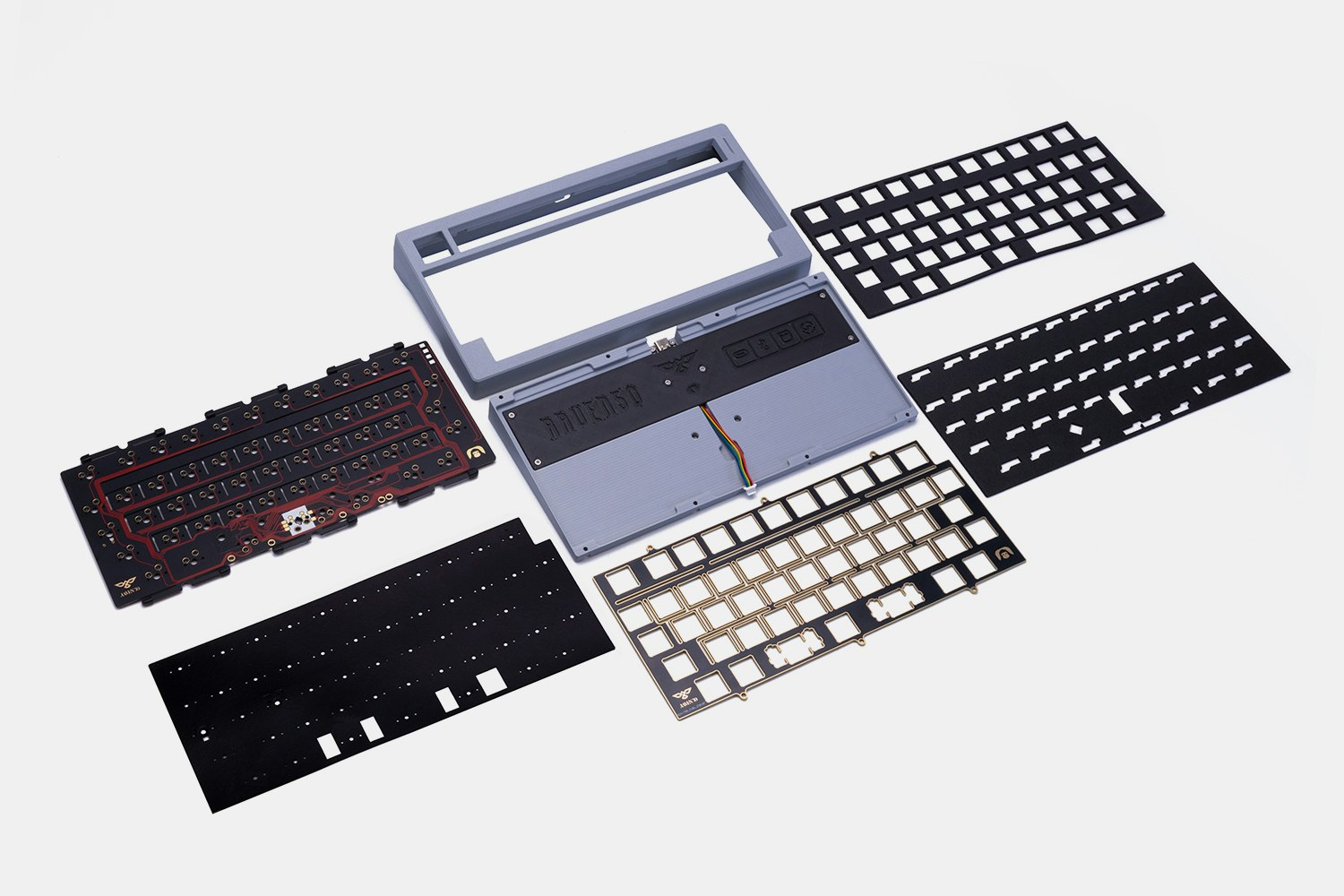 Ape Table Pie x RAVEN RAVEN50 3D-Printed Mechanical Keyboard Kit ...