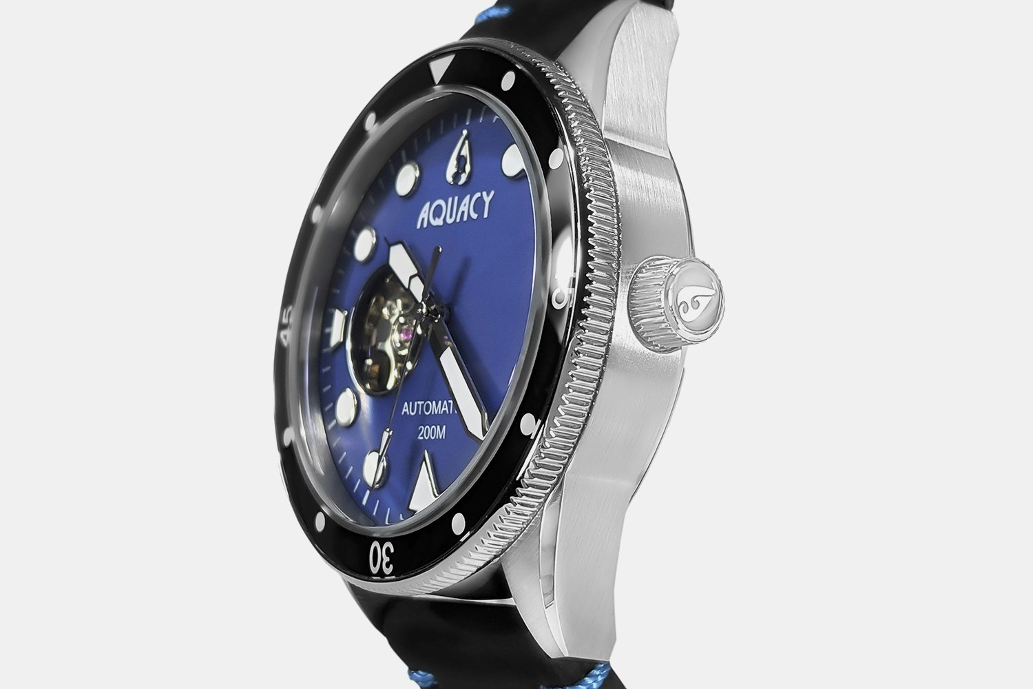 Aquacy Cave Diver Open-Heart Automatic Watch | Watches | Dive Watches ...