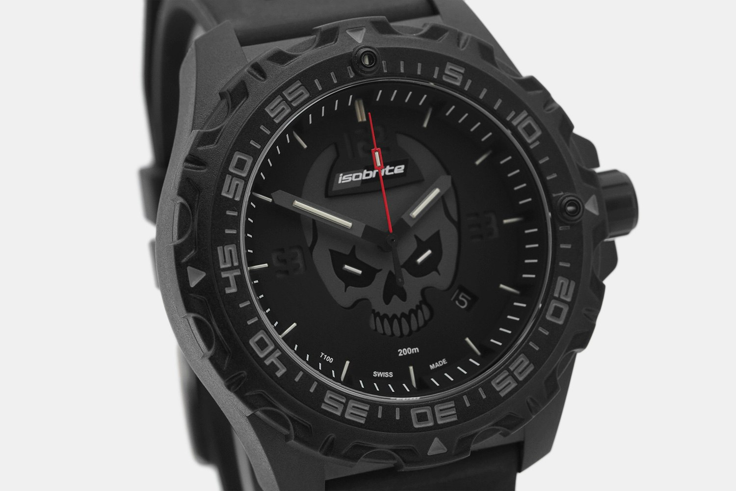 Exclusive: Isobrite 'Skull' T100 Tritium Watch | Watches | Drop