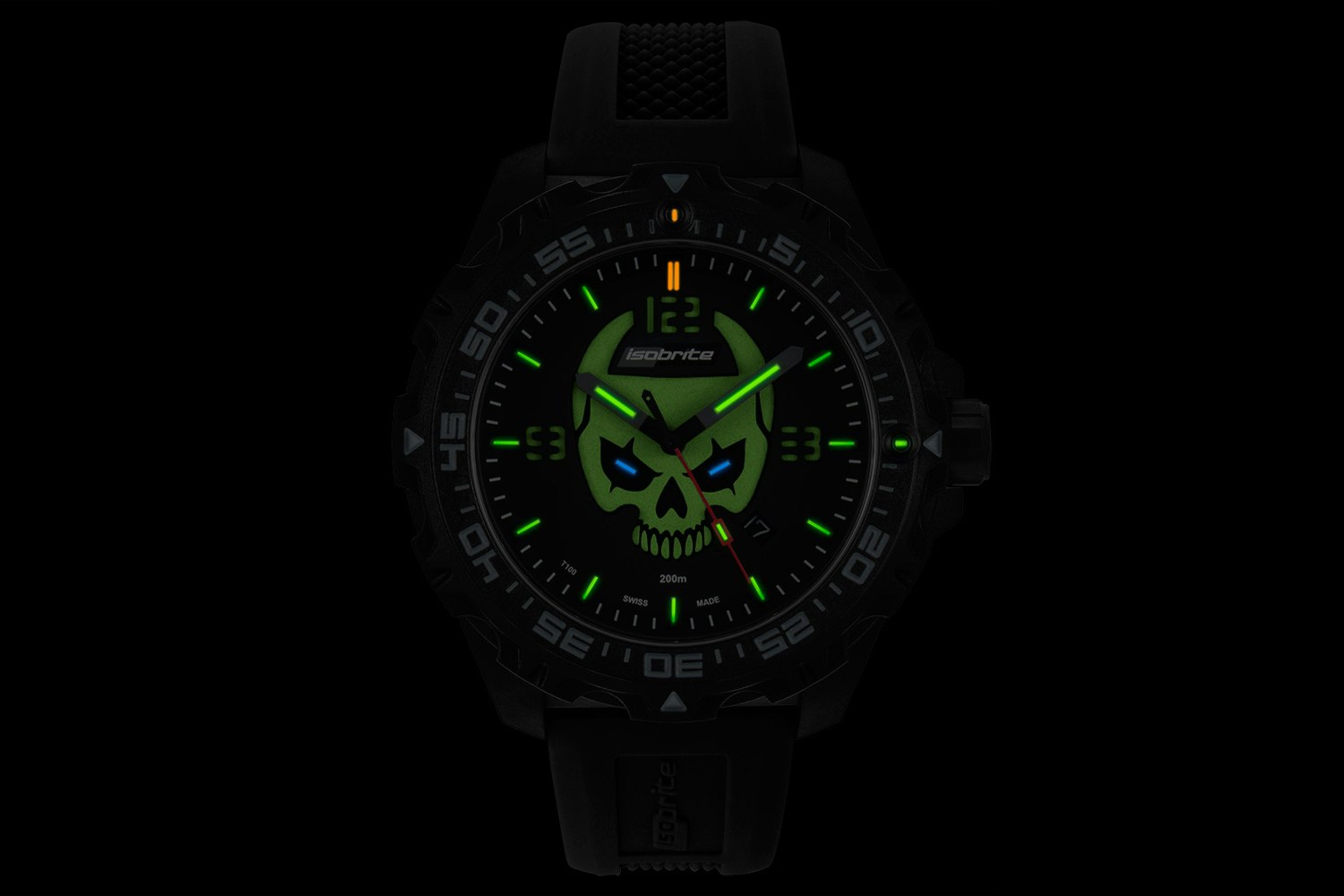 Exclusive: Isobrite 'Skull' T100 Tritium Watch | Price & Reviews | Drop