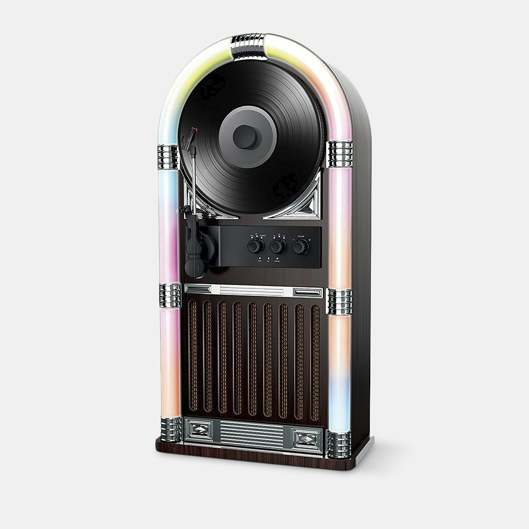 ART+SOUND Jukebox Vertical Bluetooth Record Player | Tools | Drop