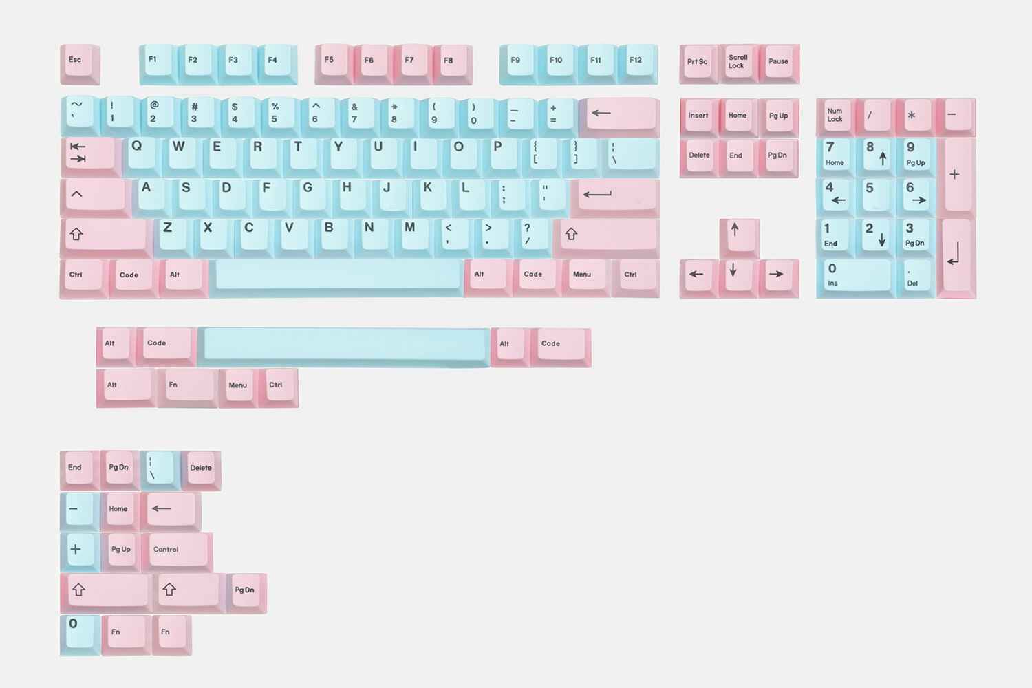 Artifact Bloom Series Keycap Set: Carnival | Mechanical Keyboards ...