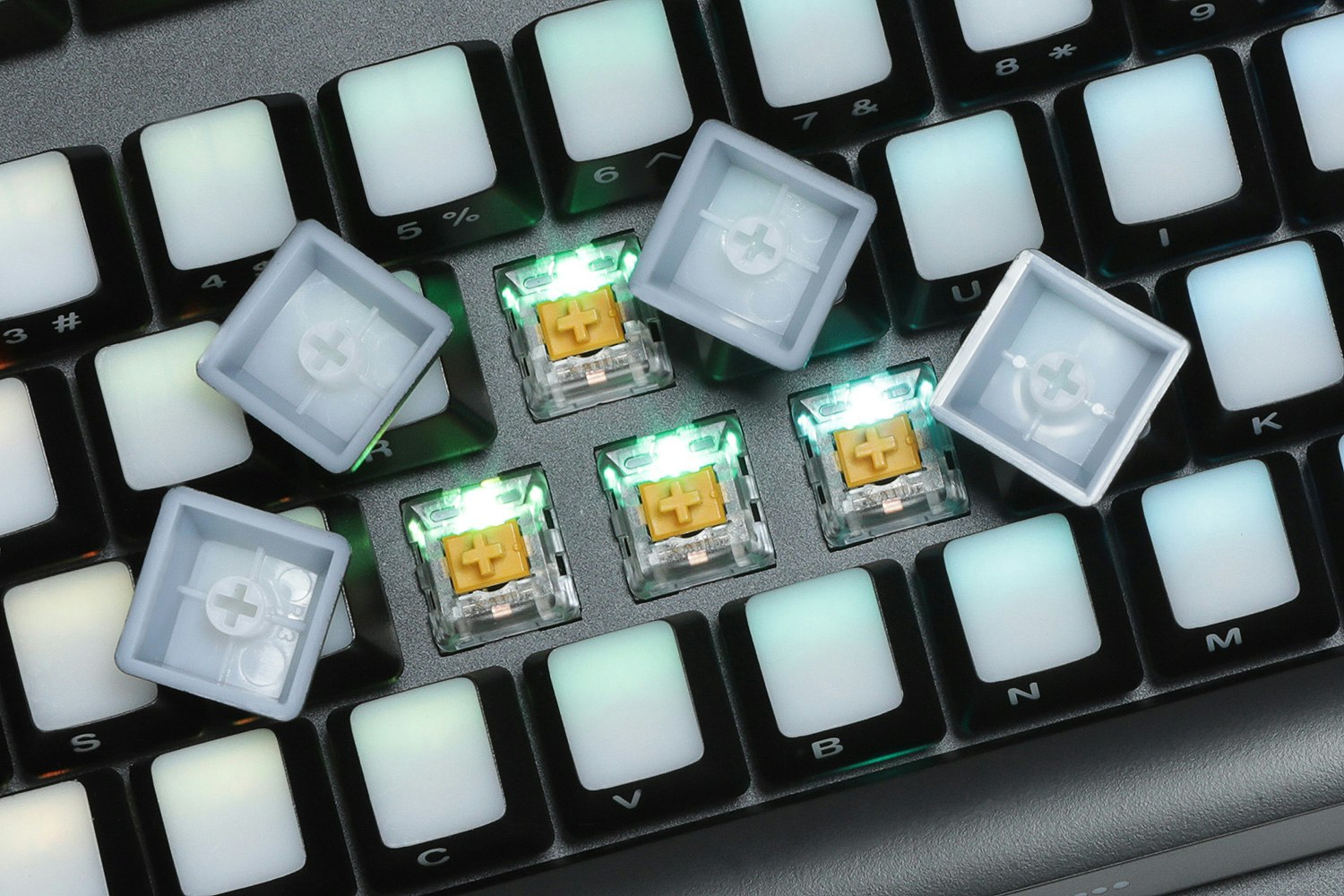 Artifact Bloom Series Keycap Set: Glow | Mechanical Keyboards | Keycaps ...