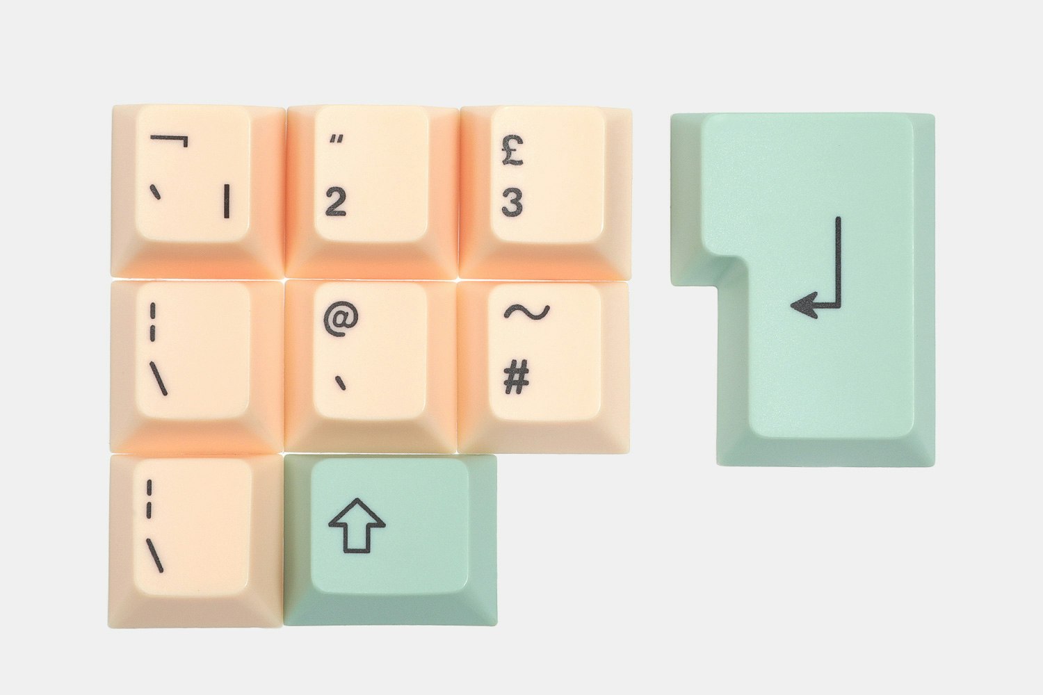Artifact Bloom Series Keycap Set: Matcha Mango | Mechanical Keyboards ...