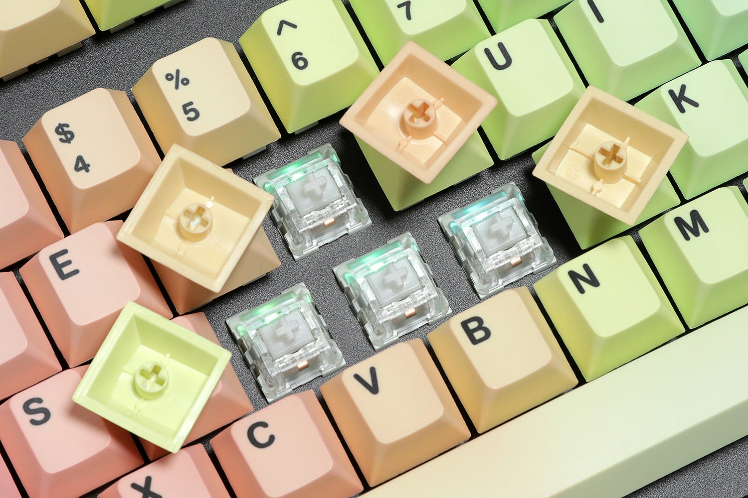 Artifact Bloom Series Keycap Set: Rainbow | Mechanical Keyboards ...