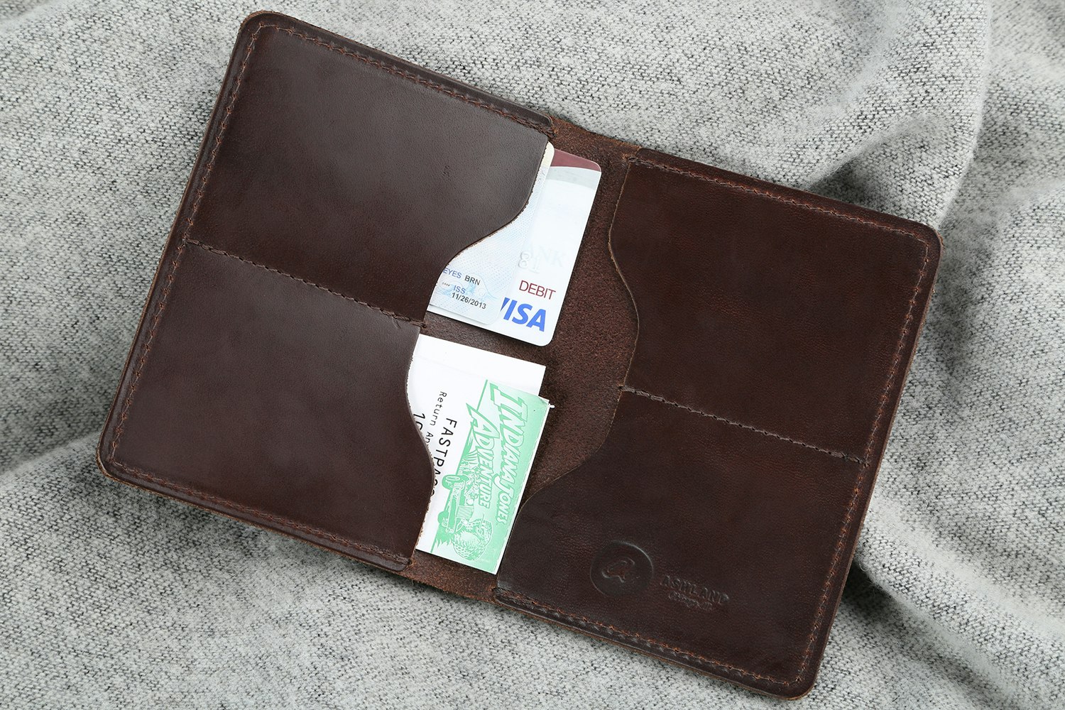 Ashland Leather Fat Herbie Wallet | Wallets | Drop