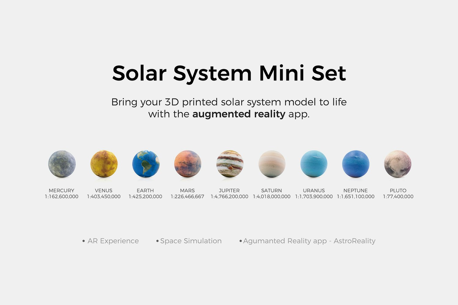 AstroReality Solar System Mini Set | Toys | Drop