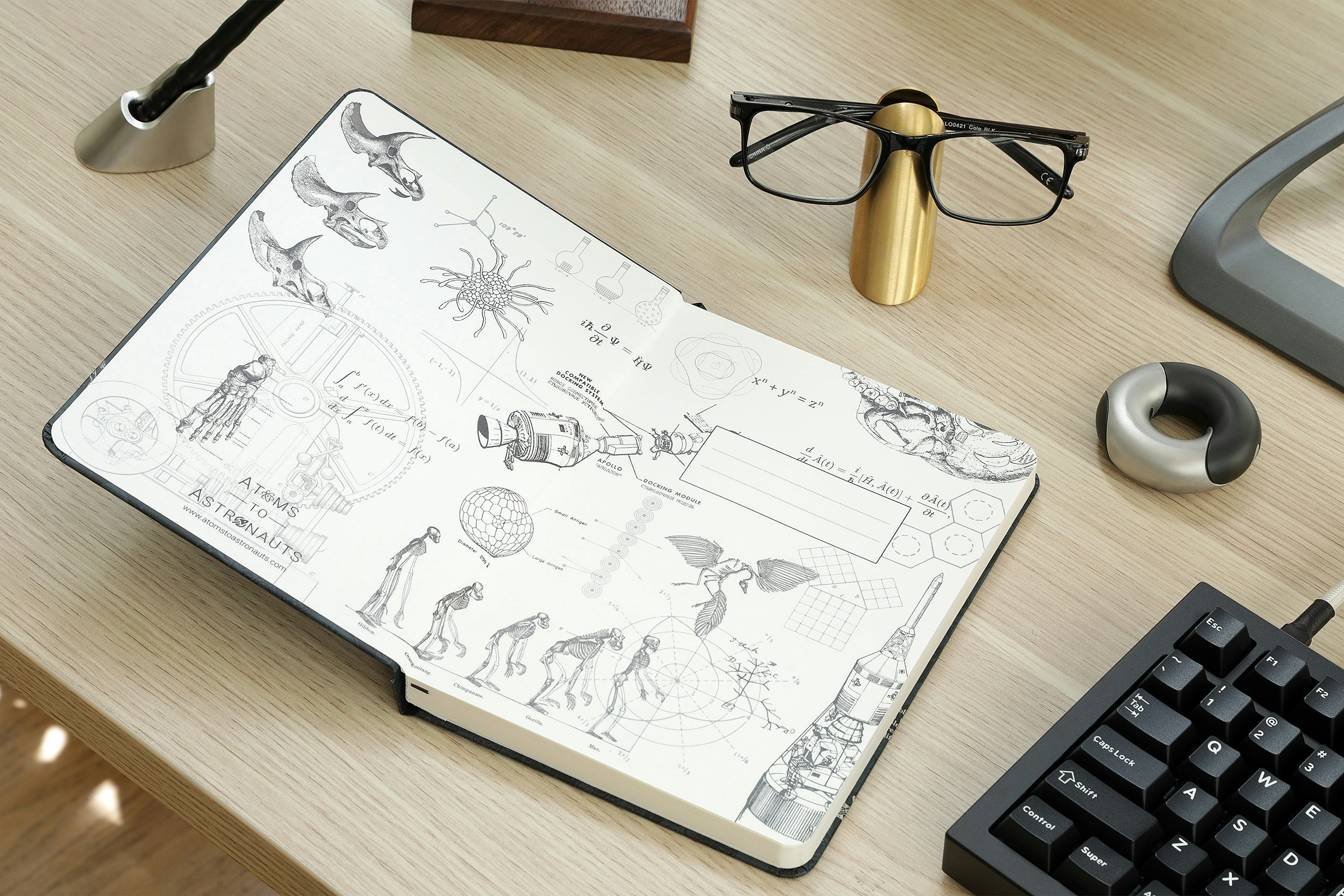 Atoms to Astronauts Hardcover Notebooks - Botany | Battlestations ...