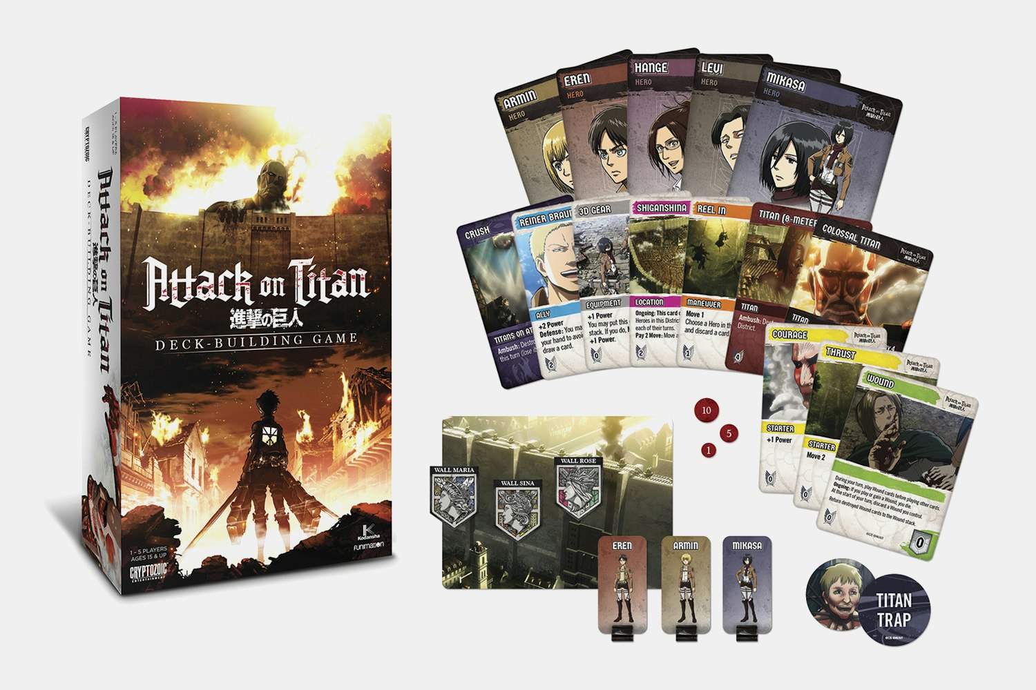 Attack on Titan Board Game Bundle | Board Games | Drop