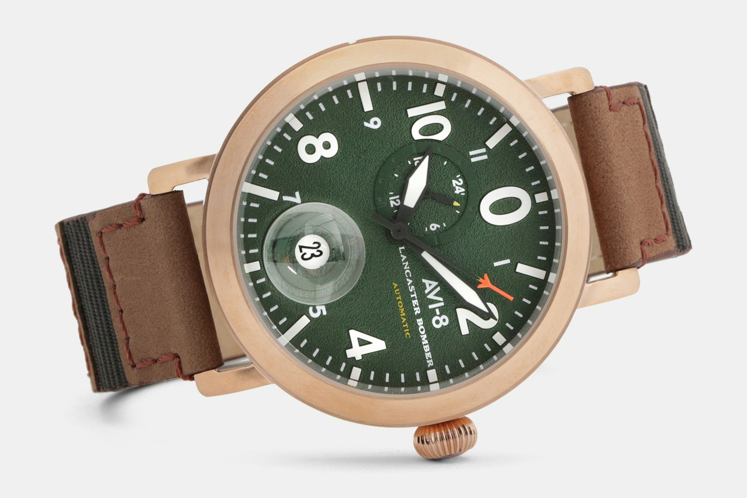 AVI-8 Lancaster Bomber AV-4038 Automatic Watch | Watches | Pilot ...